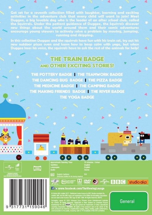 Hey Duggee, The Train Badge by Poppie Boyes (Voice) | 9317731159046 ...