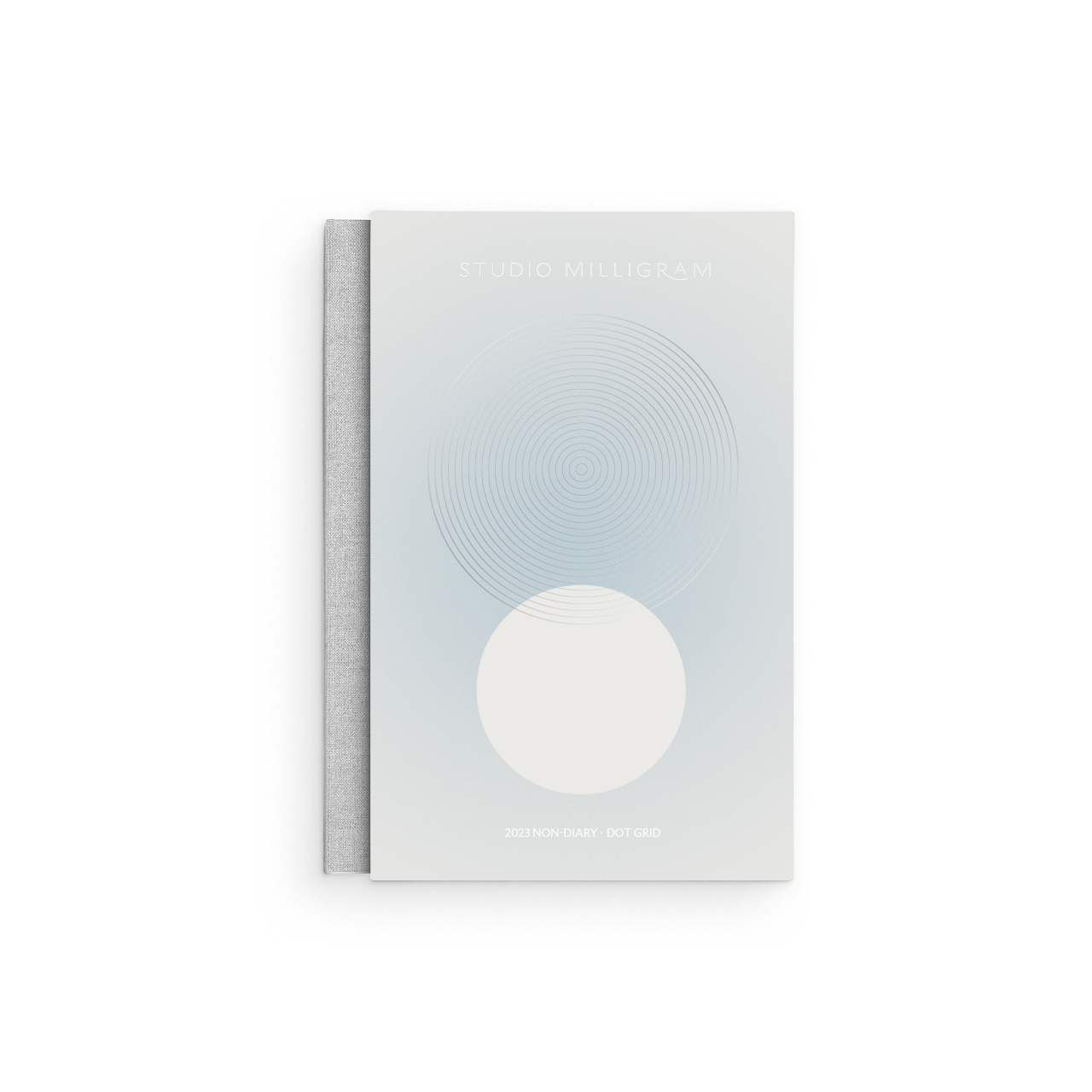 Studio Milligram - 2023 - Non-Diary - Dot Grid - A5 - Grey by Studio ...