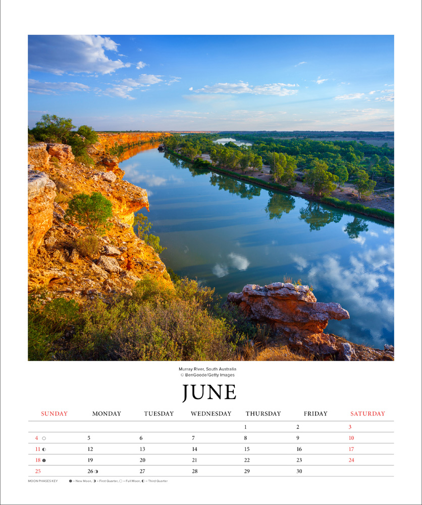 Australia - 2023 Deluxe Wall Calendar, 2023 Wall Calendars by ...