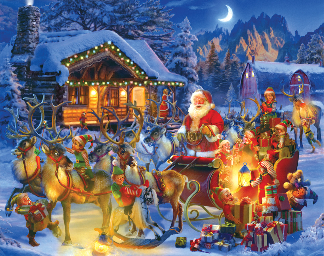 Winter Wonderland - Puzzle, 1000-Piece Jigsaw Puzzle by Simon Mendez ...