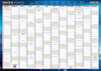Writeraze QC2 Laminated Executive Year Planner - 2022 - 500 x 700mm ...