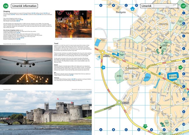 Comprehensive Road Atlas Ireland [New Edition] by Collins Maps ...