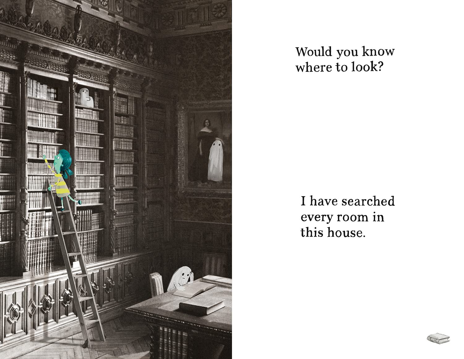 There's a Ghost in this House by Oliver Jeffers | 9780008298357 | Booktopia