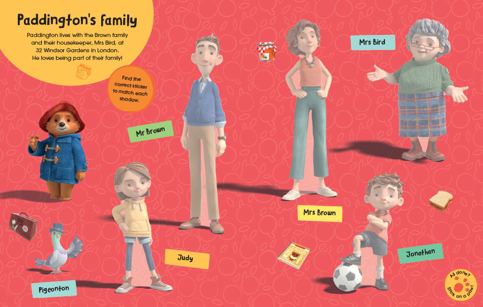 The Adventures of Paddington, My Sticker Activity Book by Author TBC ...