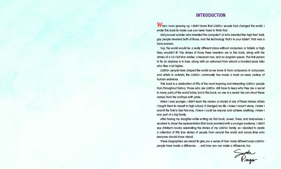 Rainbow Revolutionaries by Sarah Prager | Fifty LGBTQ+ People Who Made ...