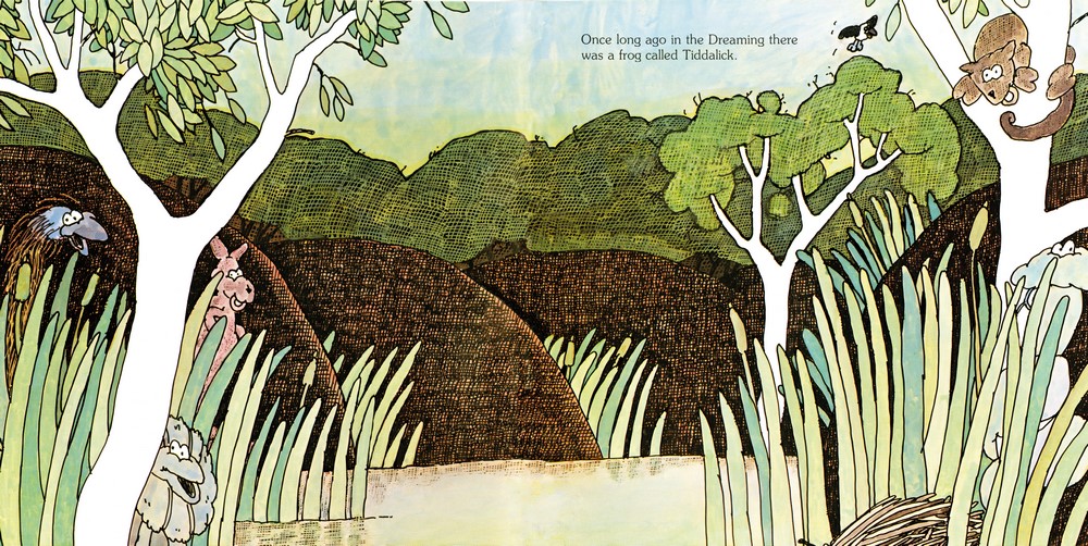 Tiddalick the Frog Who Caused a Flood, Picture Puffin S. by Robert ...