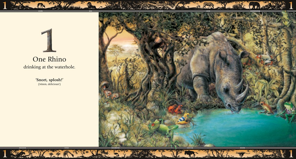 The Waterhole by Graeme Base | 9780140567533 | Booktopia