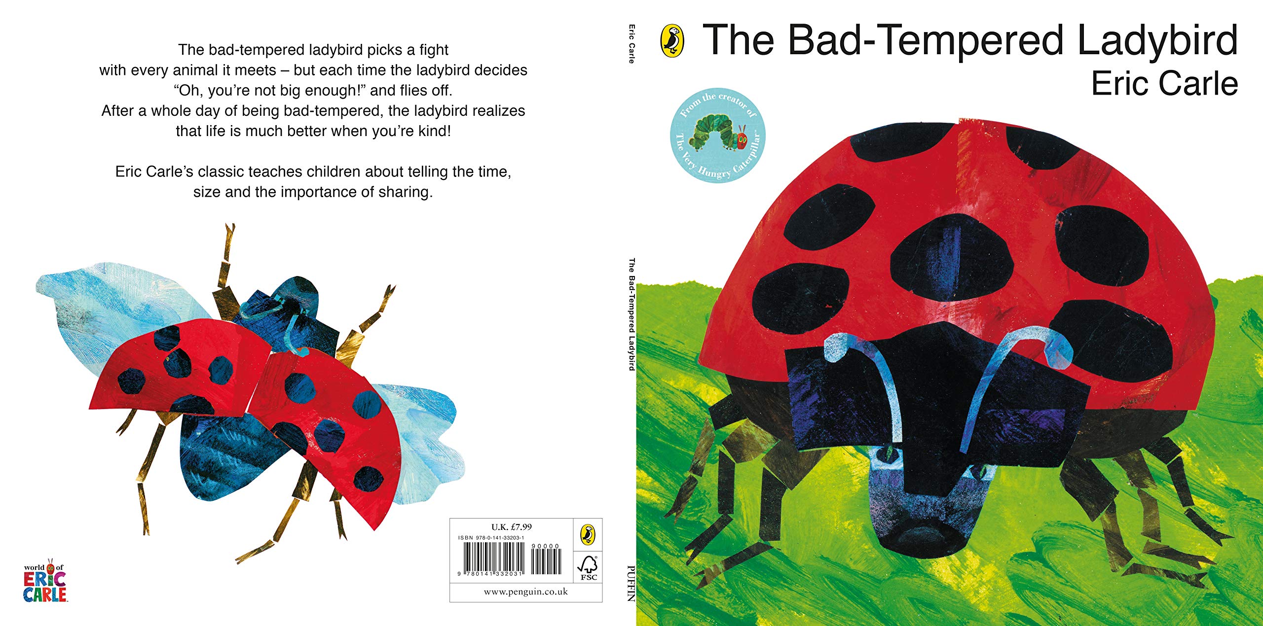 The Bad-Tempered Ladybird by Eric Carle | 9780141332031 | Booktopia