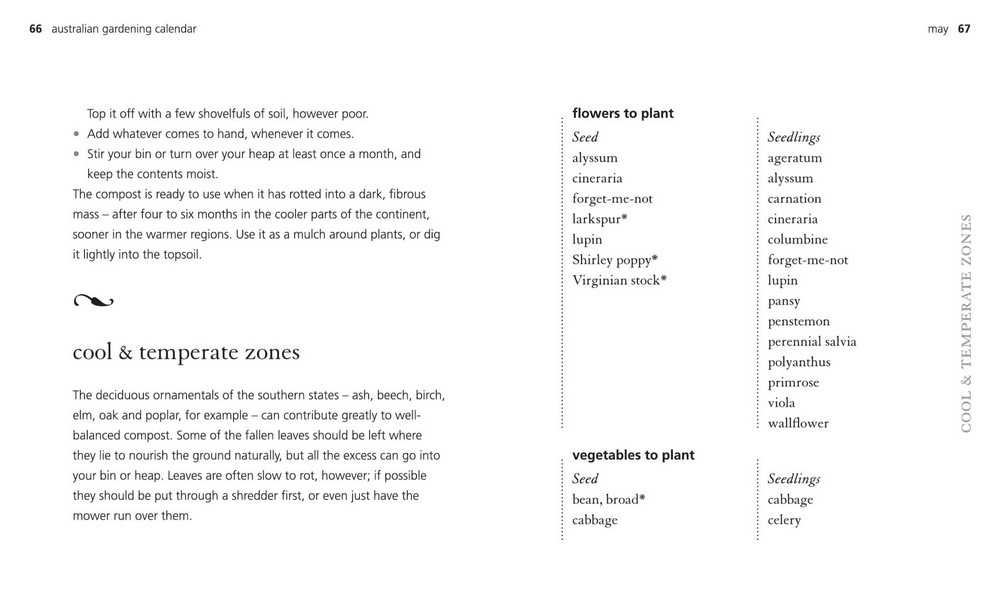 Australian Gardening Calendar, What to do in Your Garden Each Month by ...