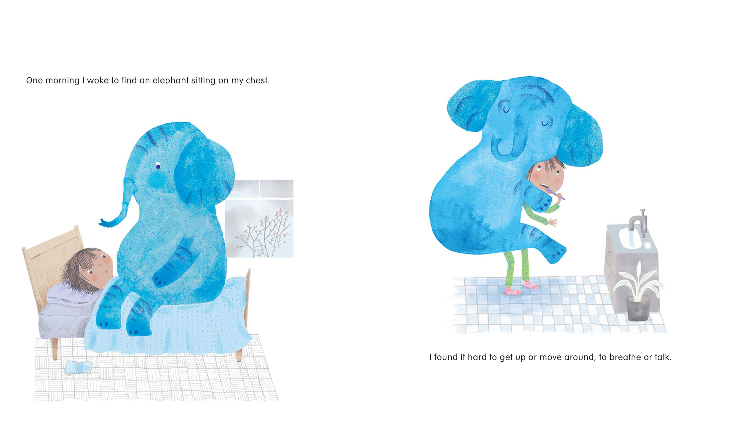 My Elephant Is Blue, A Book about Big, Heavy Feelings by Melinda ...