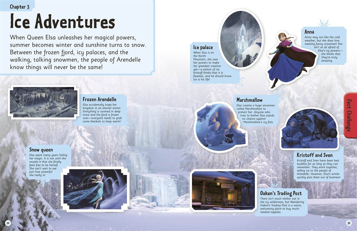 Disney Frozen, DK Ultimate Factivity Collection by Dorling Kindersley ...