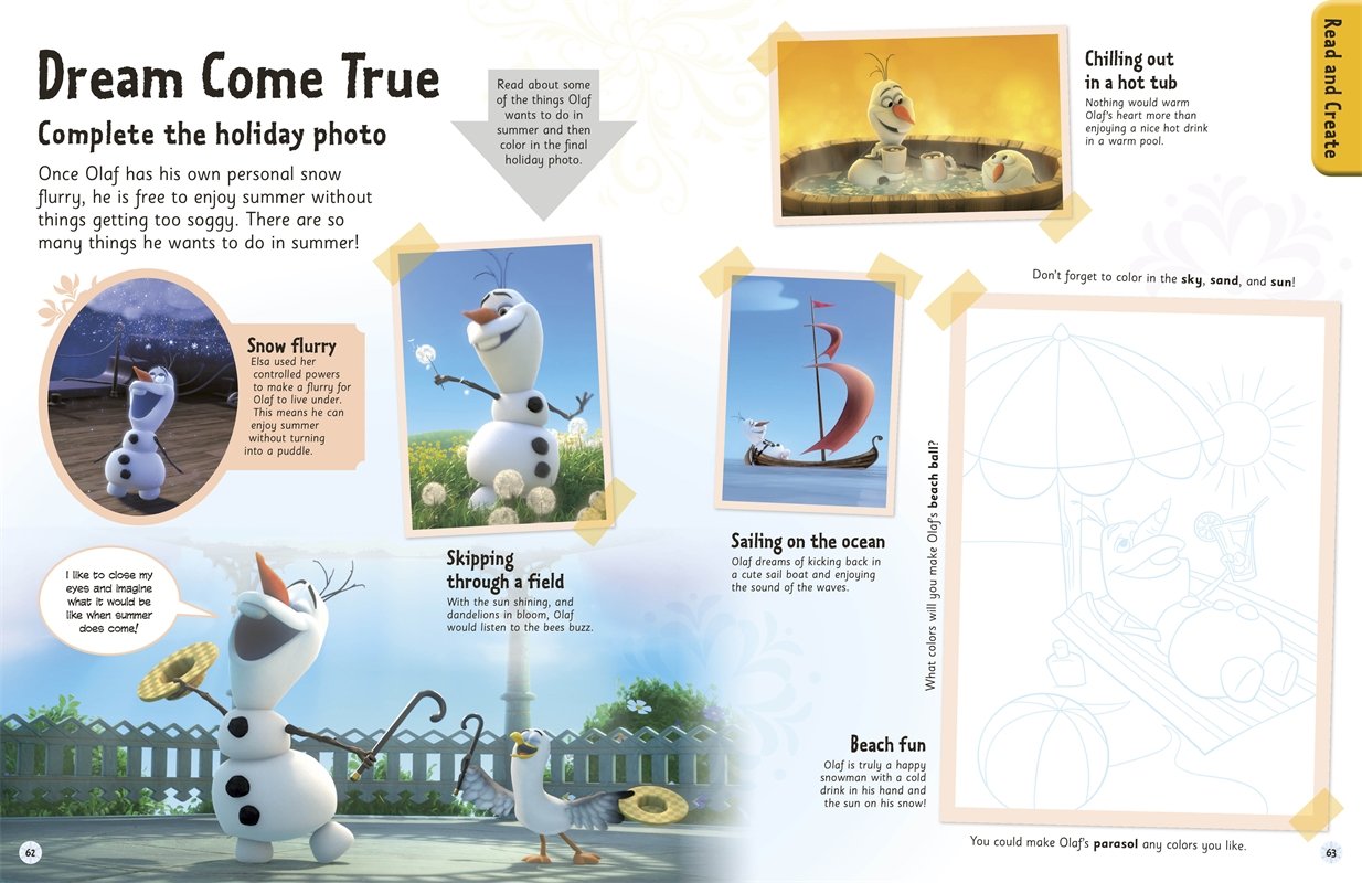 Disney Frozen, DK Ultimate Factivity Collection by Dorling Kindersley ...