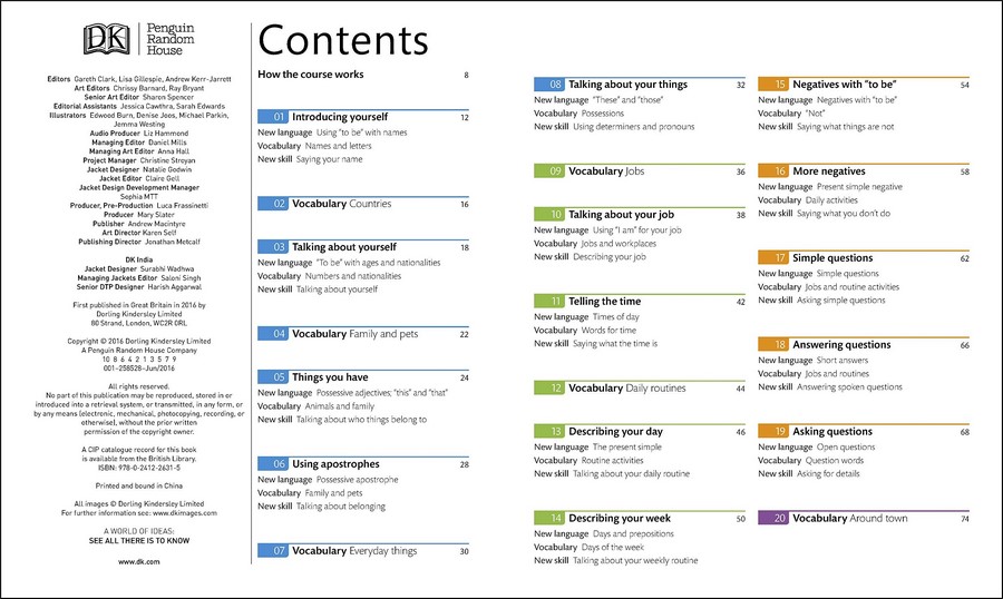 English for Everyone : Level 1, Beginner Course Book by DK ...