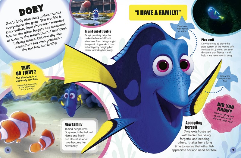 Disney Pixar Finding Dory, The Essential Guide by Glenn Dakin ...