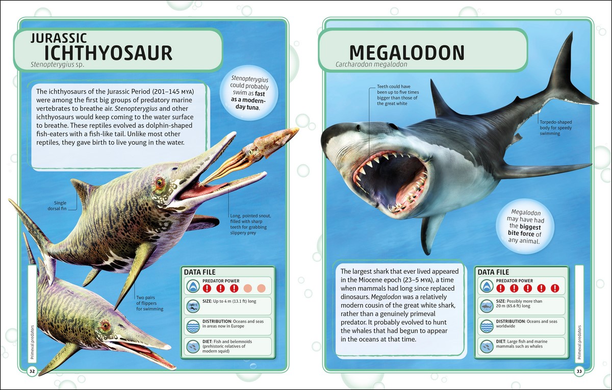 Sharks and Other Deadly Ocean Creatures, Visual Encyclopedia by DK ...
