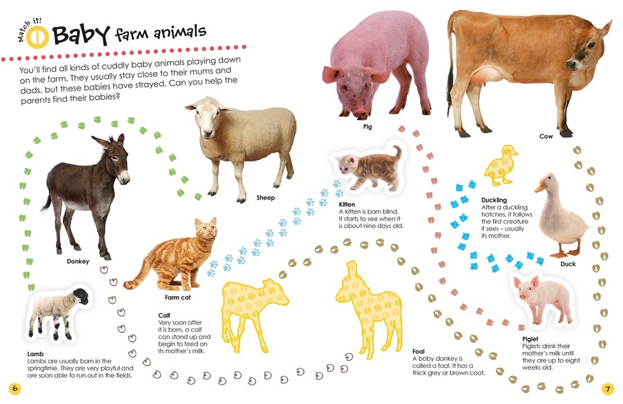 Farm Ultimate Sticker Book, More than 250 reusable stickers by ...