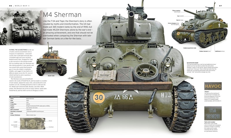 The Tank Book, The Definitive Visual History of Armed Vehicles by DK ...