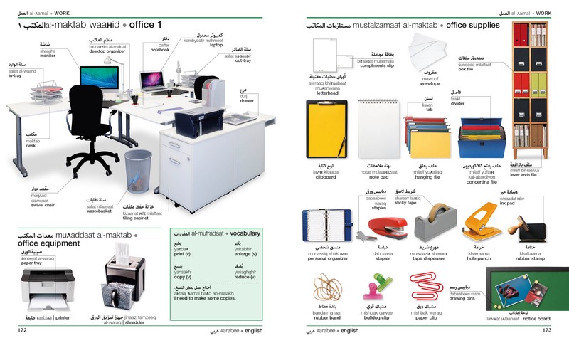 Arabic English, DK Bilingual Visual Dictionary by DK | 9780241292464 ...