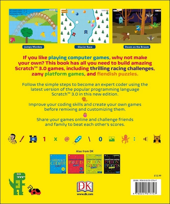 Computer Coding Games for Kids, A unique step-by-step visual guide ...