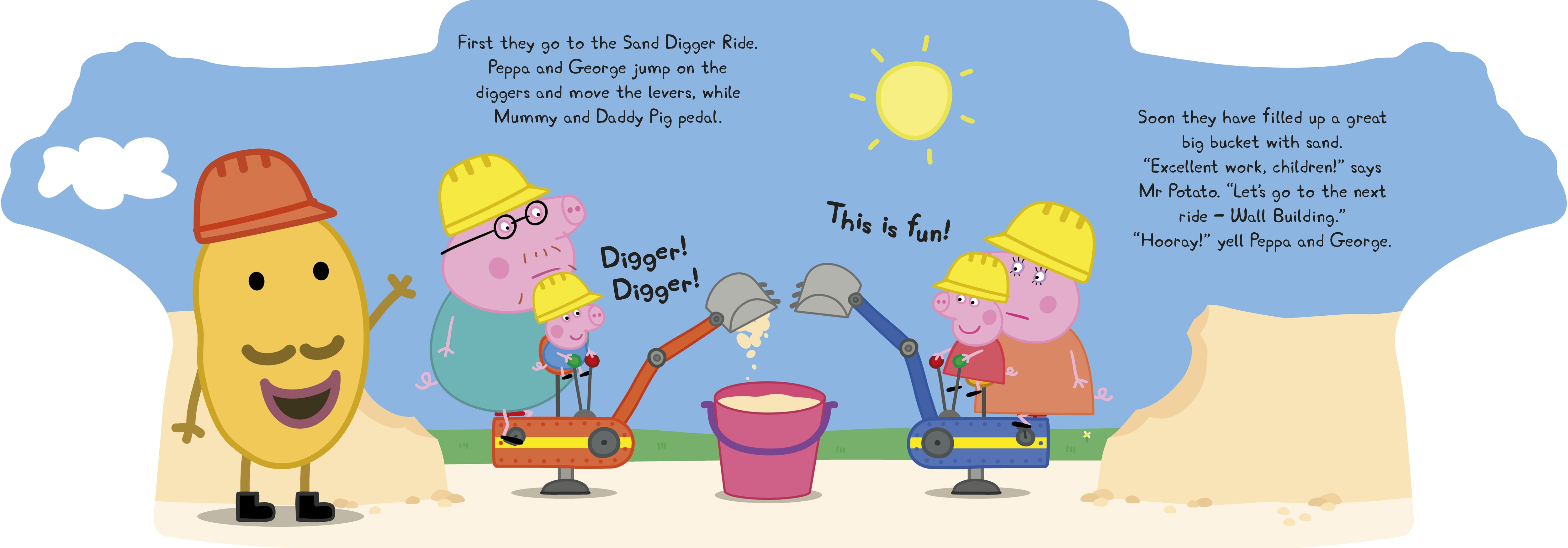 Peppa Pig, Digger World by Ladybird | 9780241321133 | Booktopia