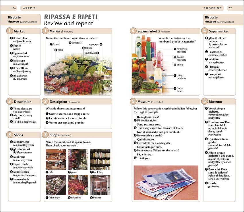 15 Minute Italian, Learn It In Just 12 Weeks by DK Language Learning ...
