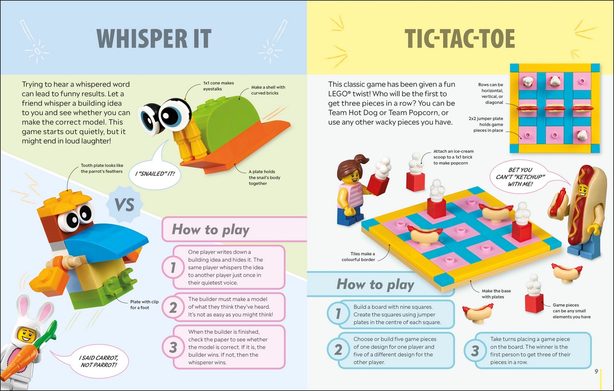 The LEGO Games Book, 50 fun brainteasers, games, challenges, and ...