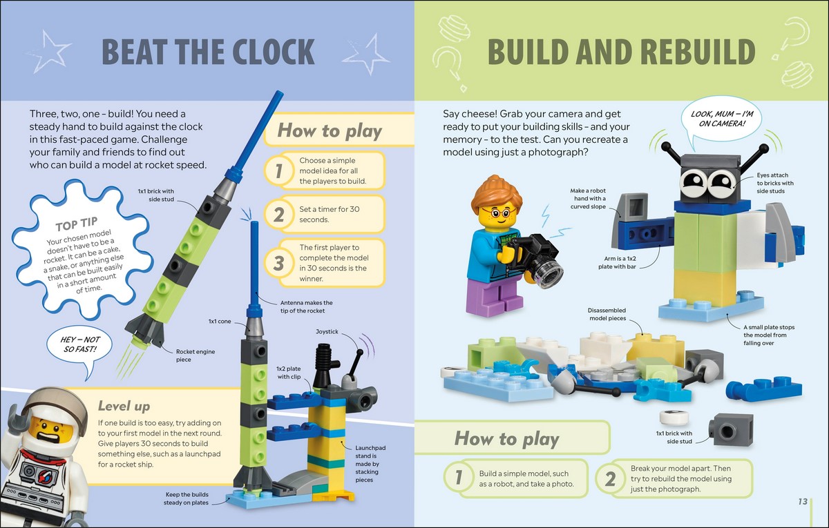 The LEGO Games Book, 50 fun brainteasers, games, challenges, and ...