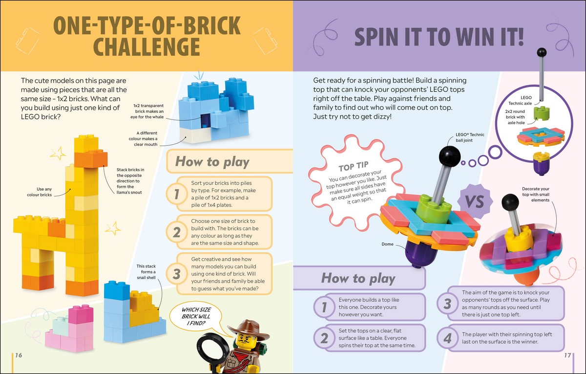 The LEGO Games Book, 50 fun brainteasers, games, challenges, and ...