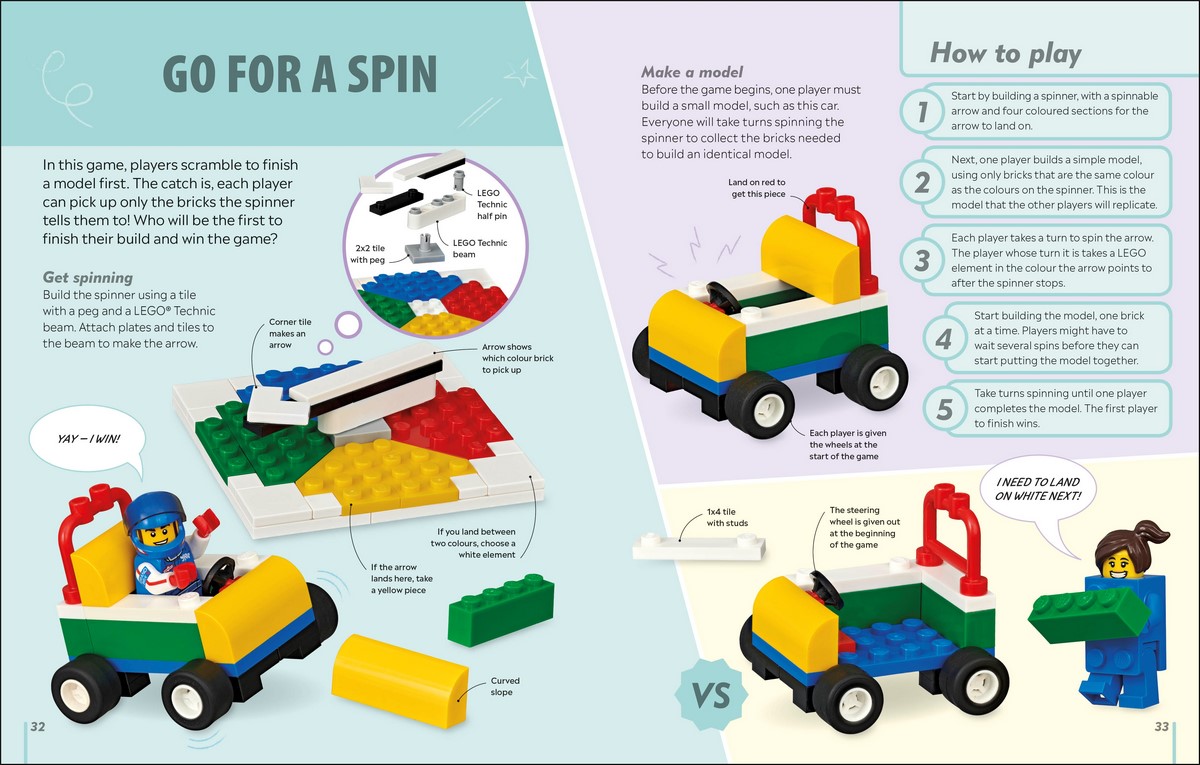 The LEGO Games Book, 50 fun brainteasers, games, challenges, and ...