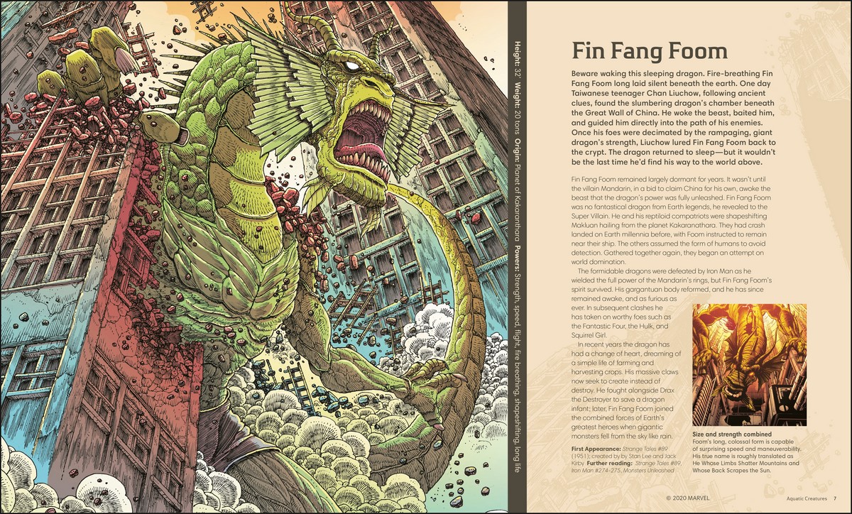 Marvel Monsters, Creatures Of The Marvel Universe Explored by DK ...