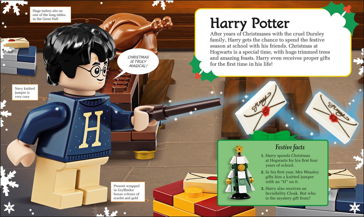 LEGO Harry Potter Hogwarts at Christmas, with LEGO Harry Potter ...