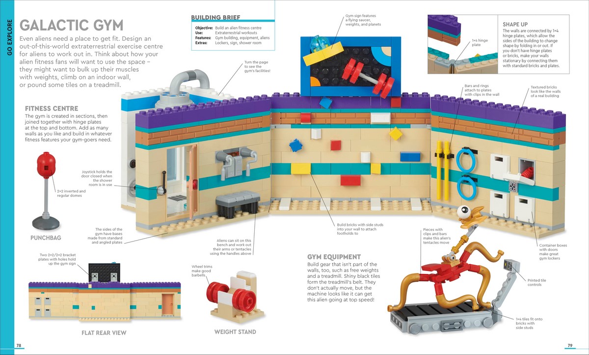 The LEGO Ideas Book New Edition, You Can Build Anything! by Simon Hugo ...
