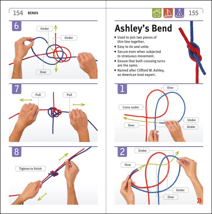 Knots Step by Step, A Practical Guide to Tying & Using Over 100 Knots ...