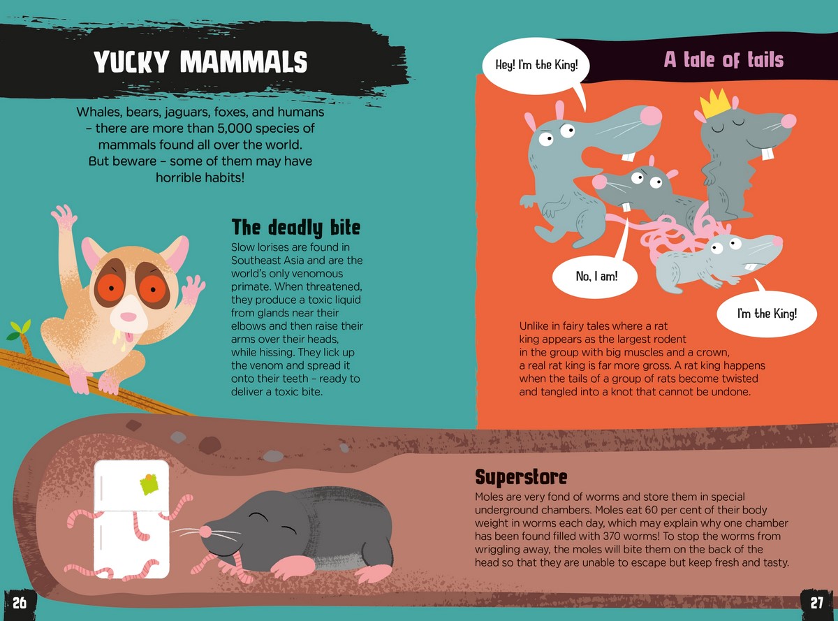 Gross and Ghastly: Animals by DK | The big book of disgusting animal ...