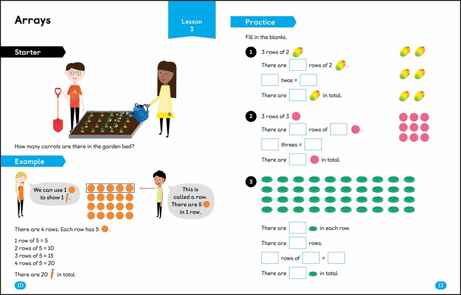 Maths - No Problem! Multiplication, Division and Fractions, Ages 4-6 ...