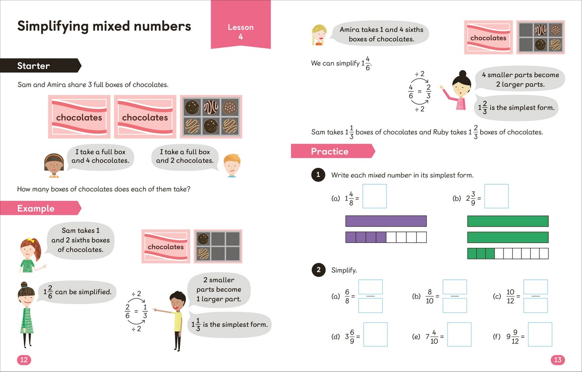 Maths - No Problem! Fractions and Decimals, Ages 8-9 (Key Stage 2) by ...
