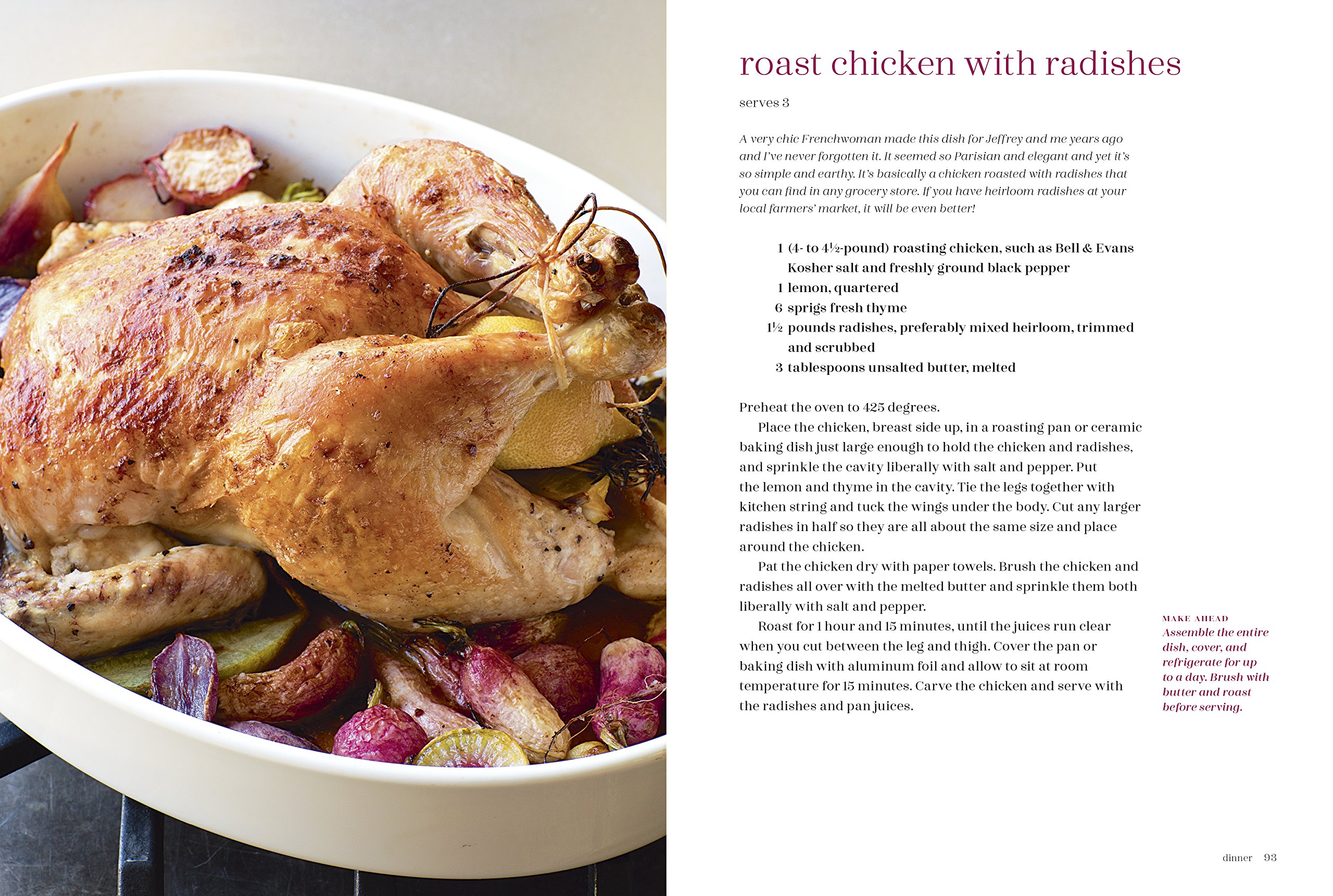 Cooking for Jeffrey, A Barefoot Contessa Cookbook by Ina Garten ...