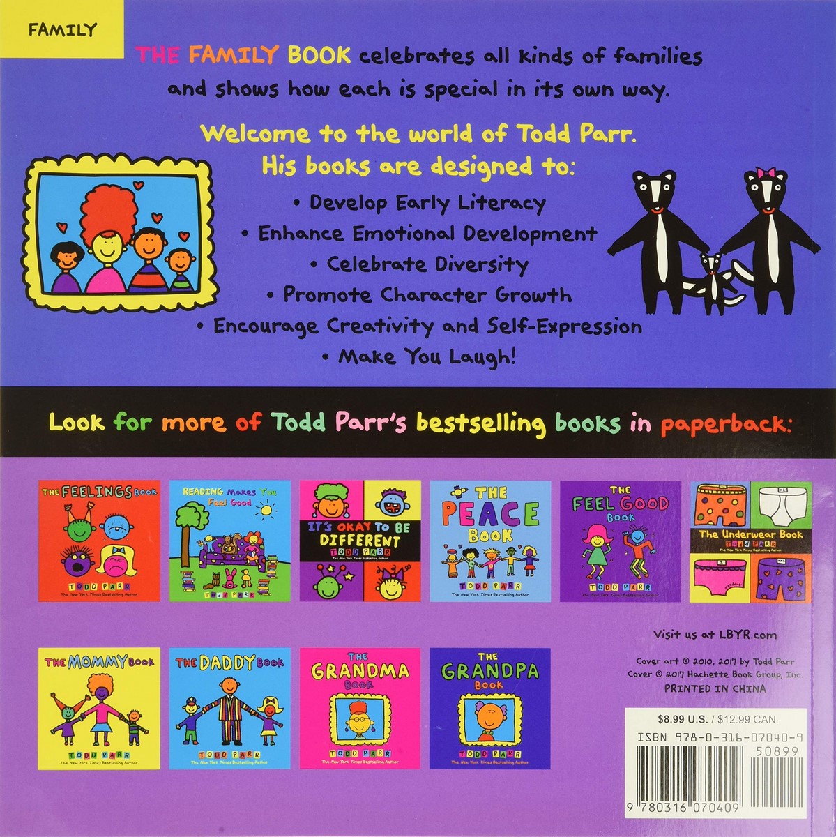 The Family Book by Todd Parr | 9780316070409 | Booktopia