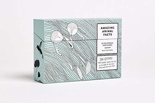Amazing Animal Facts - Postcards, 50 Colorable Postcards by Maja ...