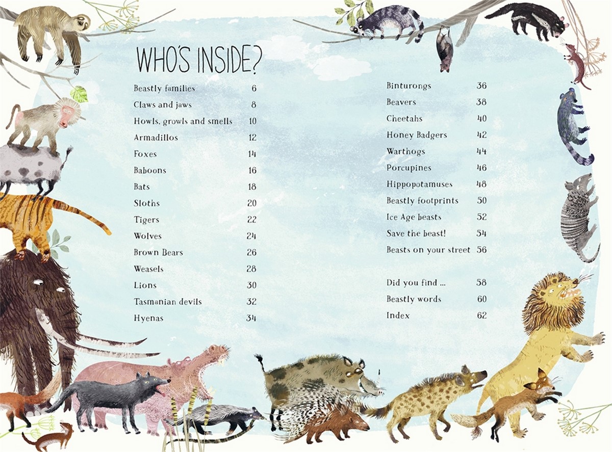 The Big Book of Beasts, The Big Book series by Yuval Zommer ...