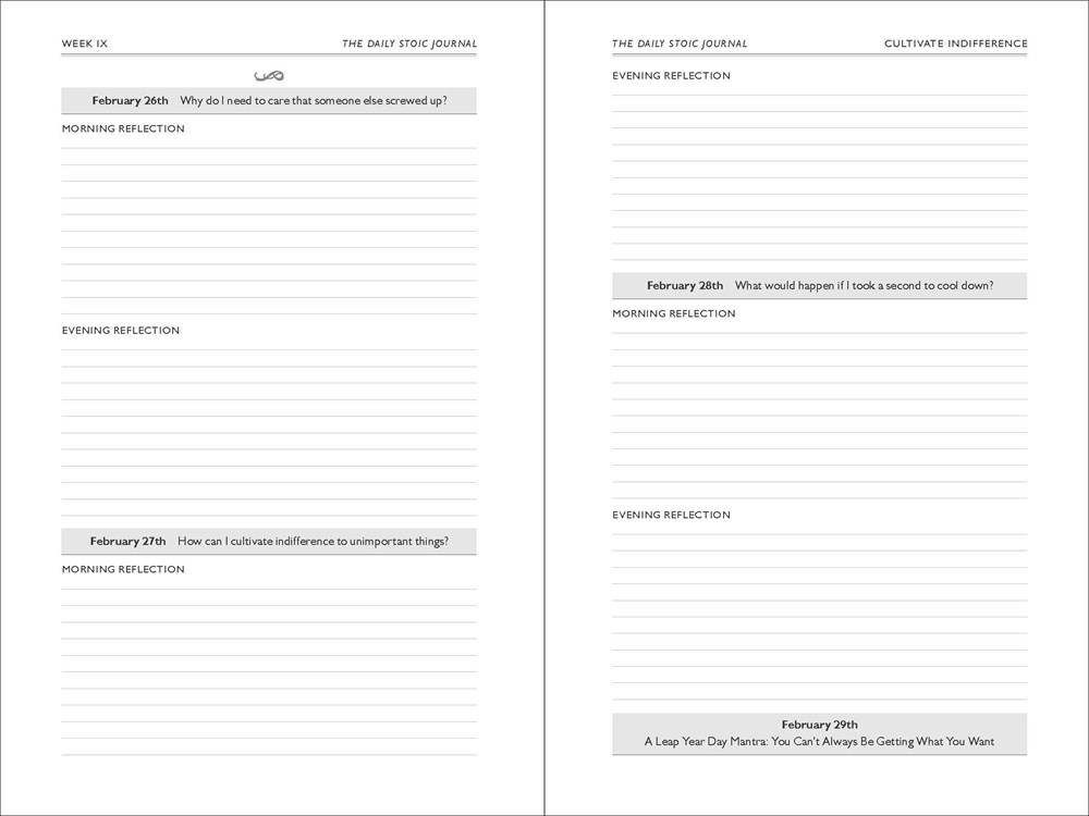 The Daily Stoic Journal, 366 Days of Writing and Reflecting on the Art ...