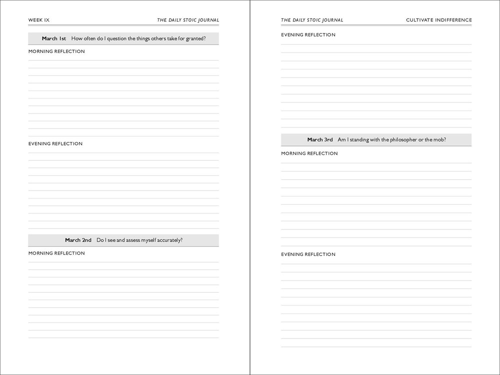 The Daily Stoic Journal, 366 Days of Writing and Reflecting on the Art ...