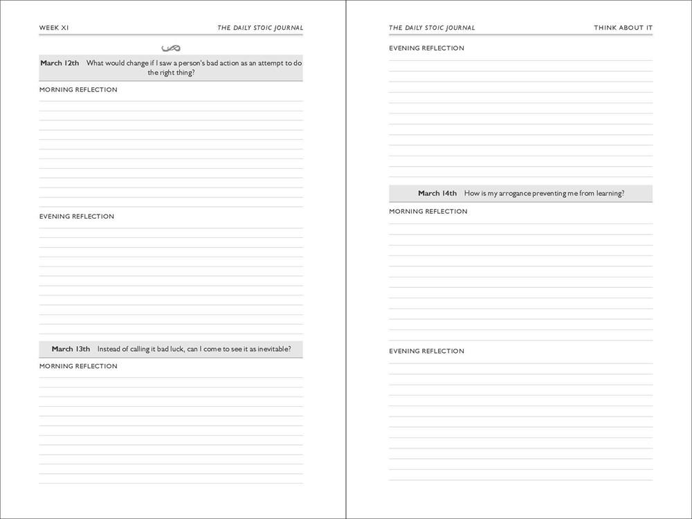 The Daily Stoic Journal, 366 Days of Writing and Reflecting on the Art ...