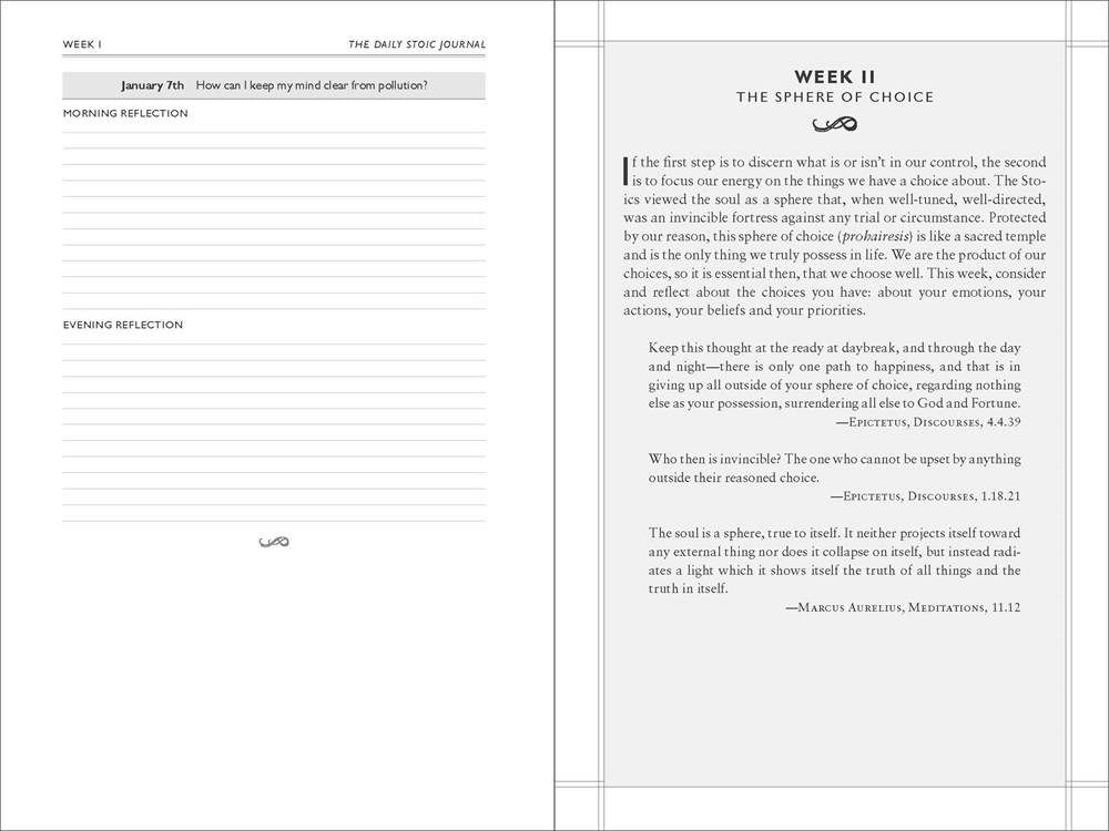 The Daily Stoic Journal, 366 Days of Writing and Reflecting on the Art ...
