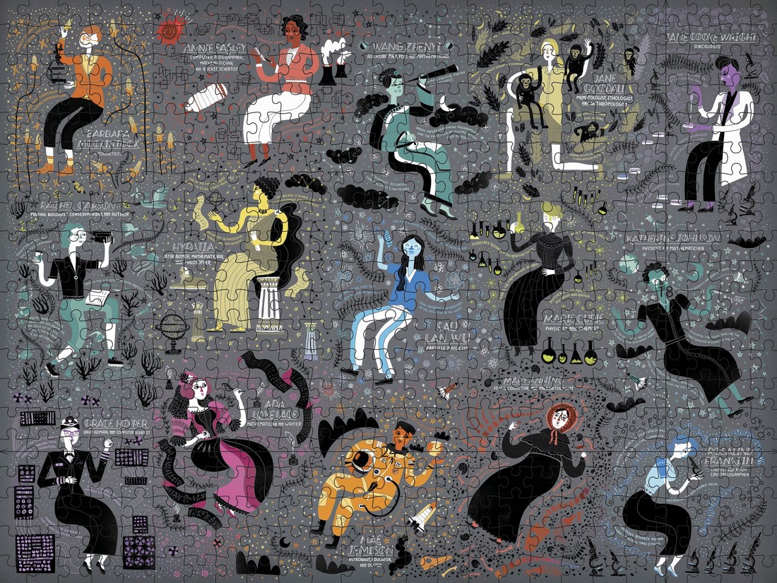 Women In Science Puzzle : Fearless Pioneers Who Changed the World , 500 ...