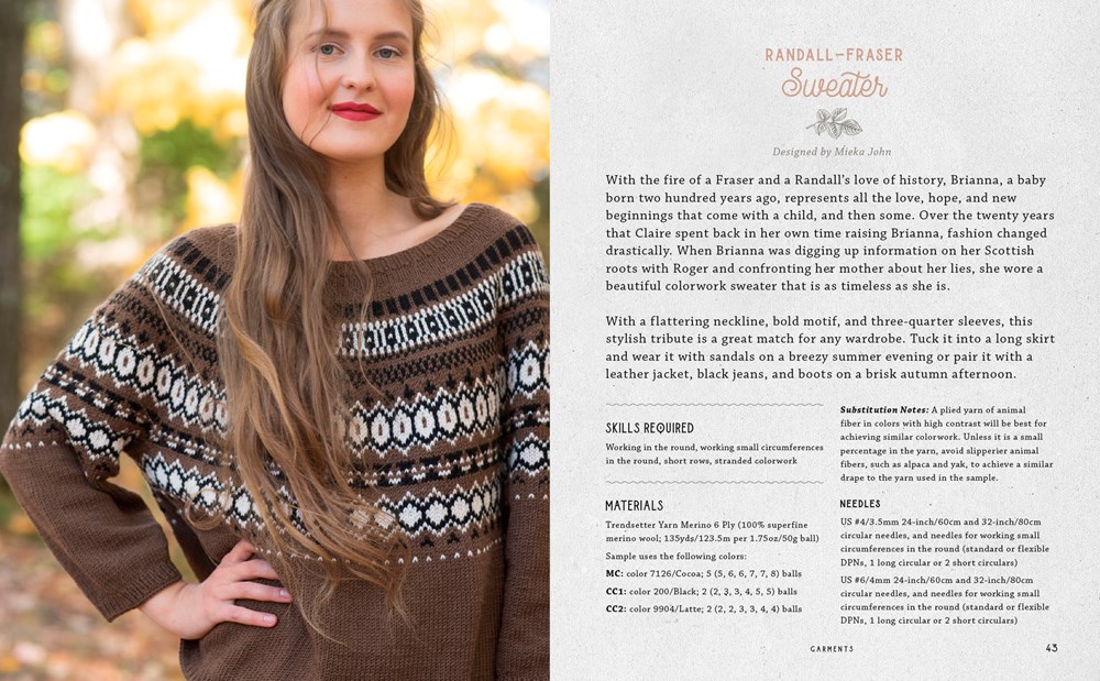 Outlander Knitting, The Official Book of 20 Knits Inspired by the Hit ...