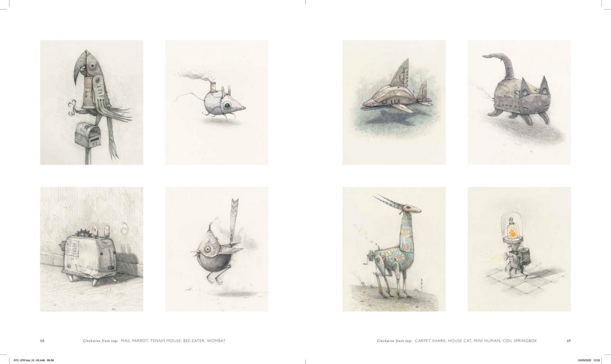 Creature by Shaun Tan | Paintings, Drawings and Reflections ...