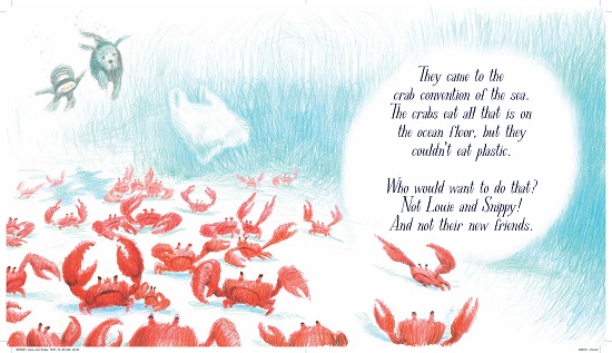 Louie and Snippy : Save the Sea, Louie and Snippy by Collette Dinnigan ...