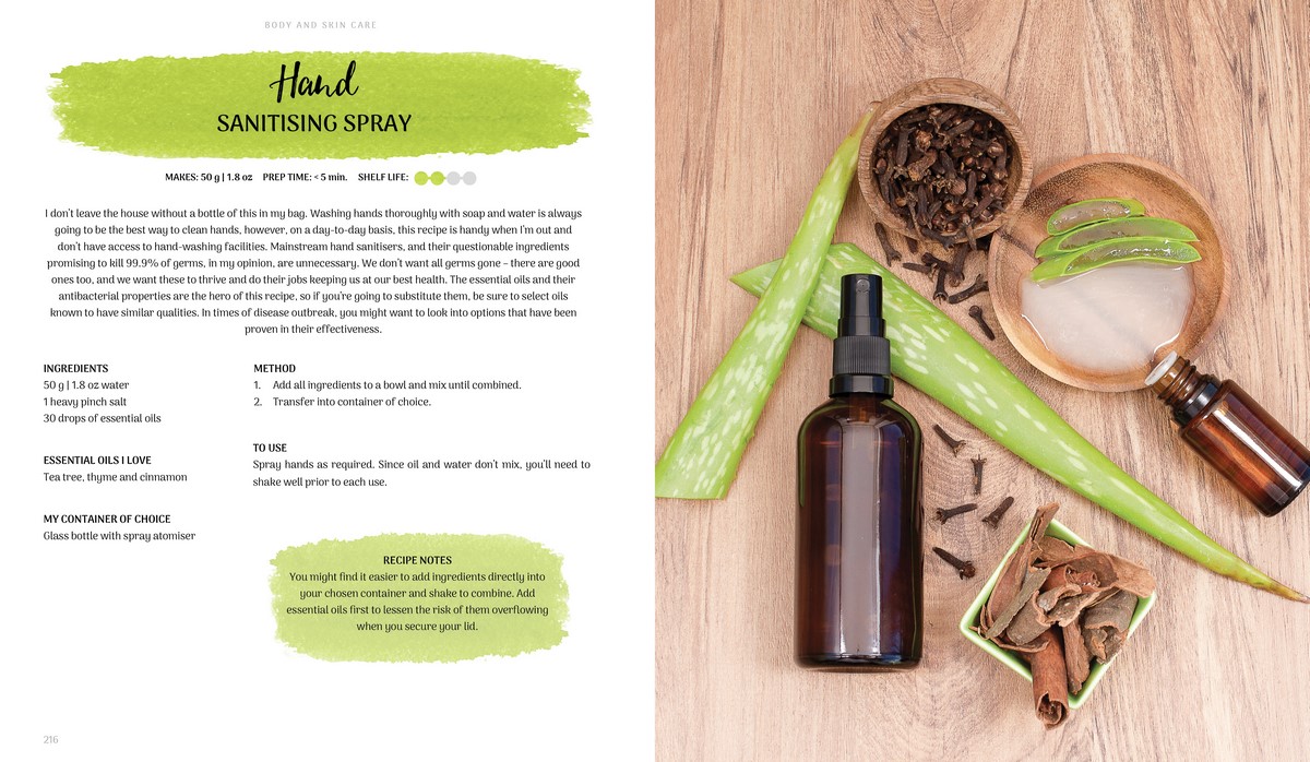 Naturally Inspired, Simply DIY Recipes for Body Care & Cleaning - New ...