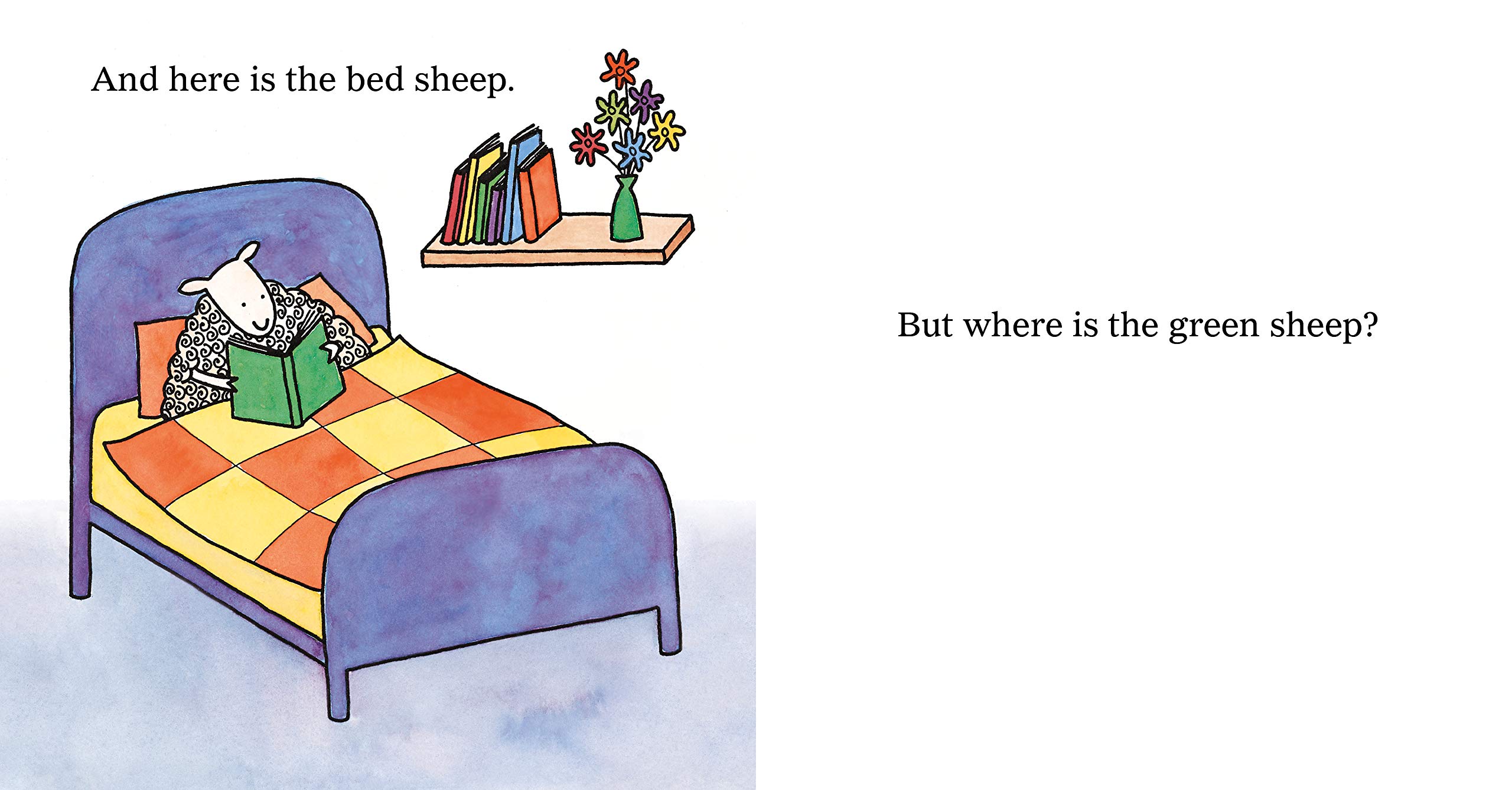 Where Is The Green Sheep?, Book and Plush Toy Gift Set by Mem Fox ...